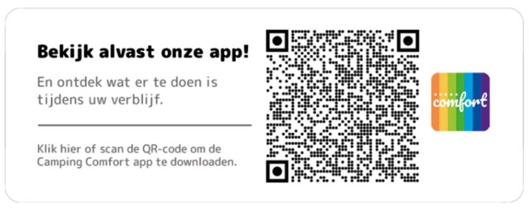 Camping comfort app - Kampeerterrein Buitenduin